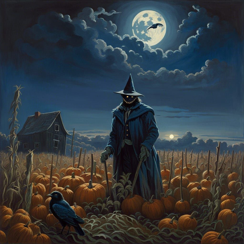 Scarecrow #13 - AI Generated Artwork - NightCafe Creator