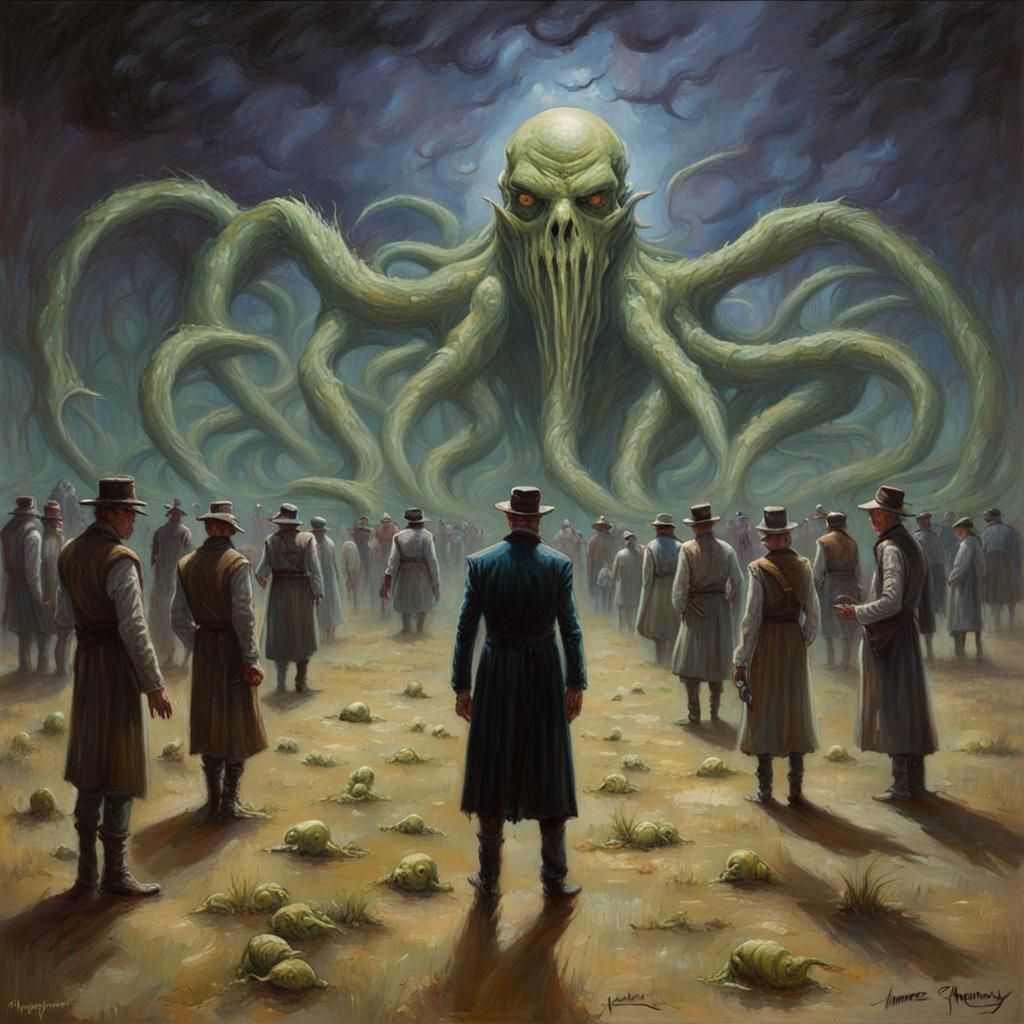 Eldritch Field of Madness - AI Generated Artwork - NightCafe Creator