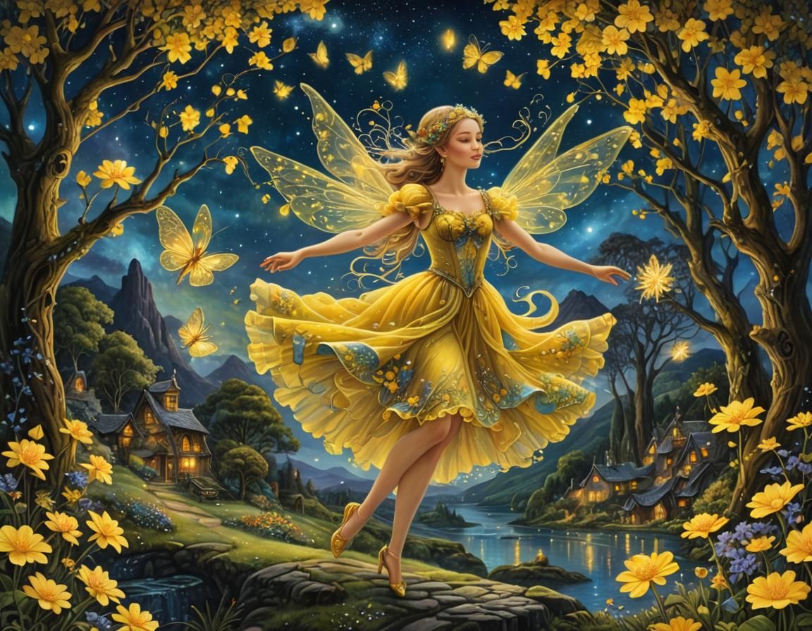 Friday night's landscape : Fairy Town (v1) - AI Generated Artwork ...