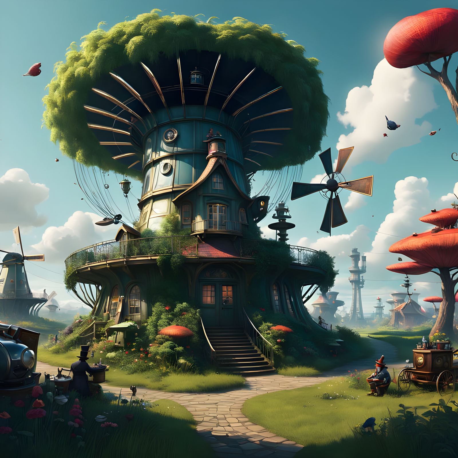 Wonderland Solarpunk - Wonderland Solarpunk