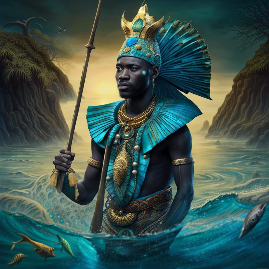 Orisha inle - AI Generated Artwork - NightCafe Creator