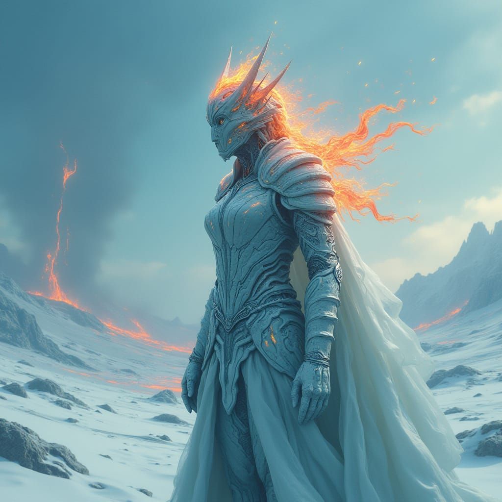 Goddess of ice and fire - Goddess of Ice and Fire in Futuris...