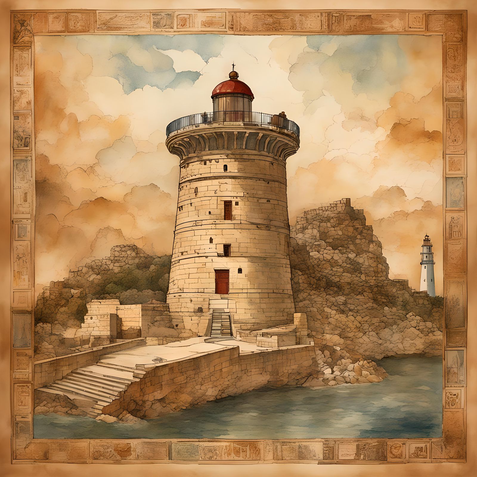 The Watchtower - AI Generated Artwork - NightCafe Creator
