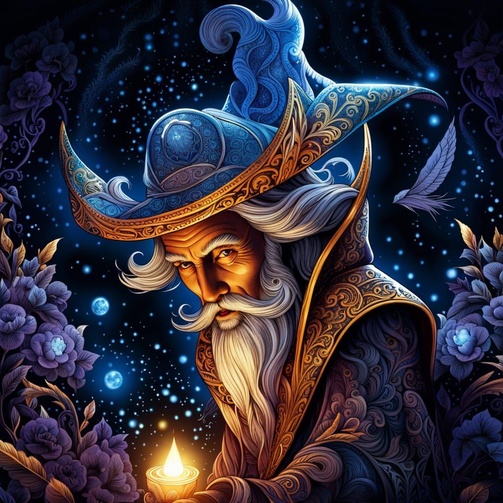 Master Wizard - AI Generated Artwork - NightCafe Creator