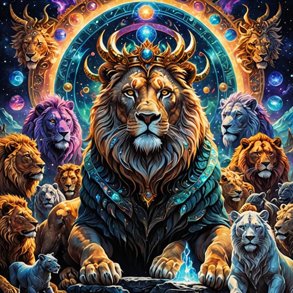 The King of the Beasts presides over the annual assembly of the beasts ...