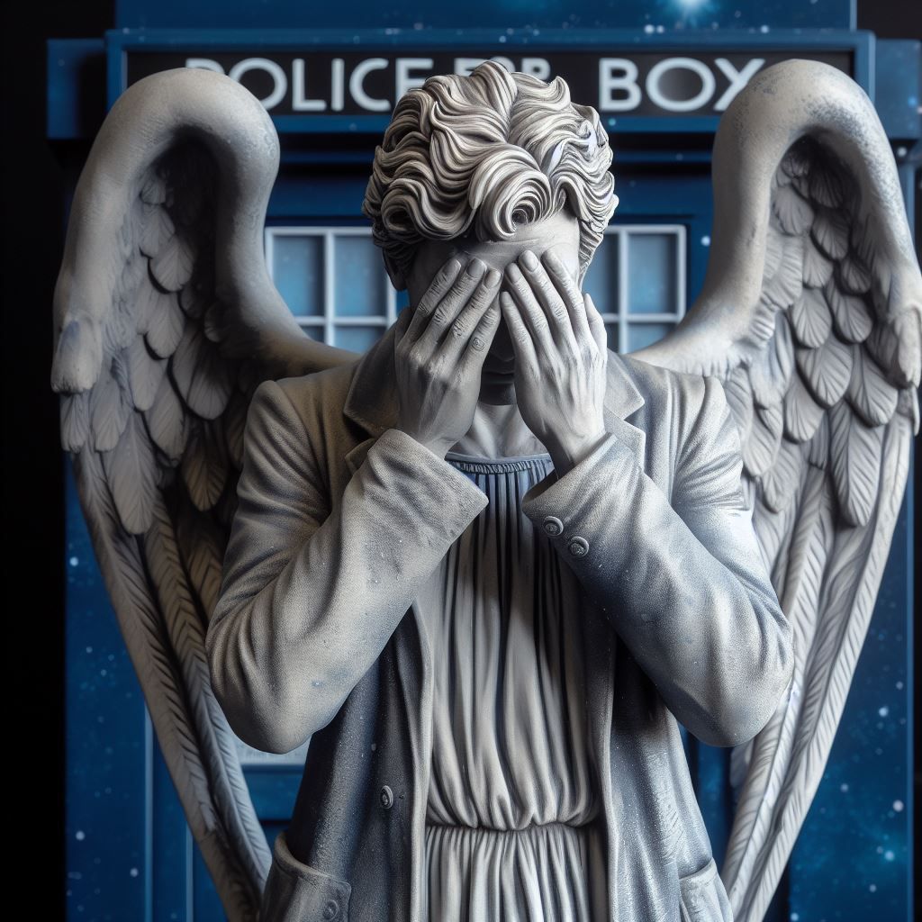 Doctor Who Angels - AI Generated Artwork - NightCafe Creator