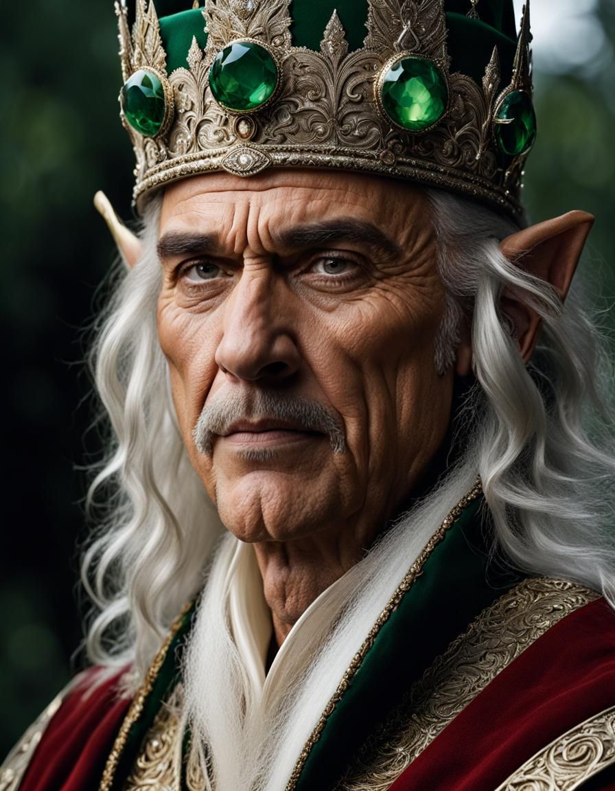 An Elven King - AI Generated Artwork - NightCafe Creator