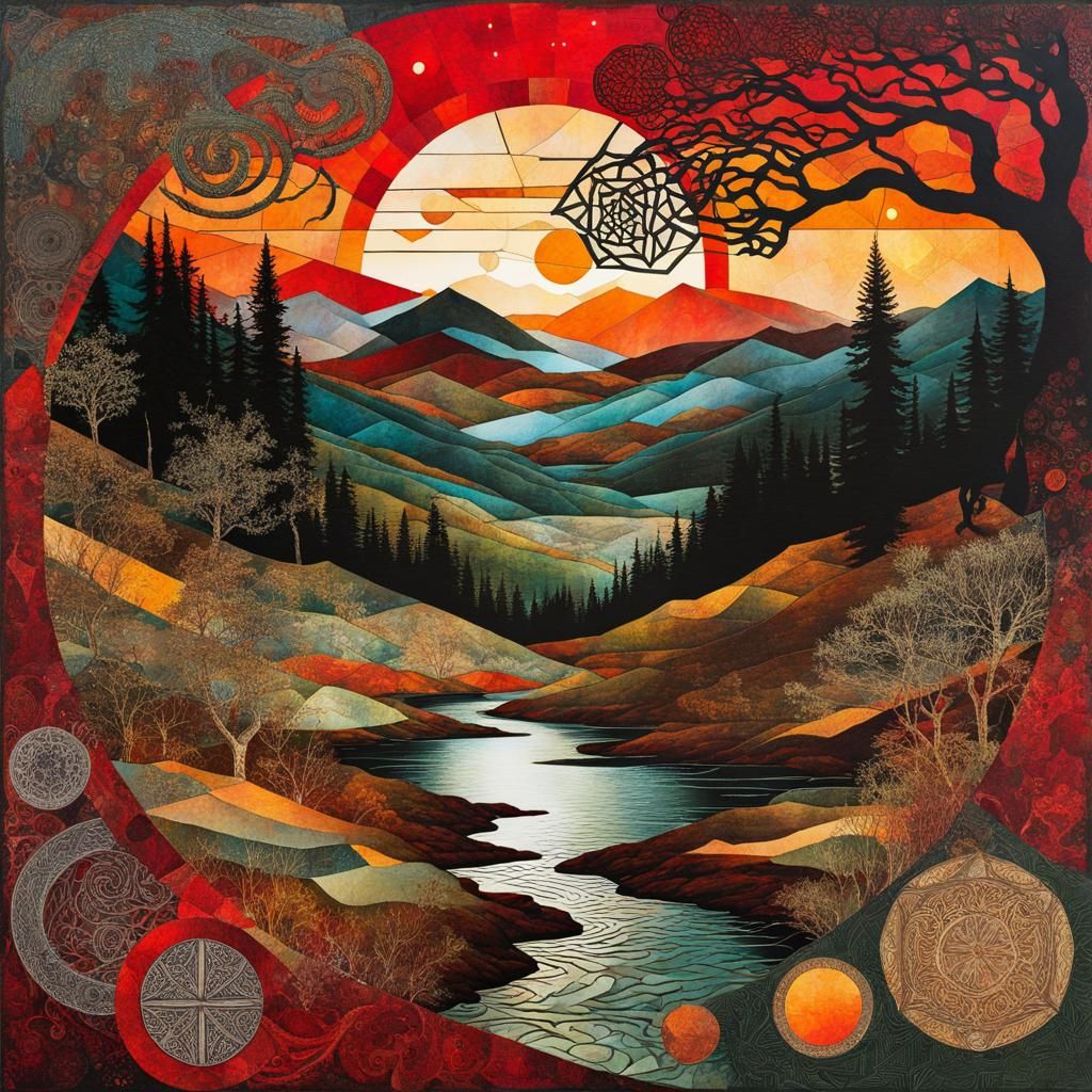 Landscape - AI Generated Artwork - NightCafe Creator