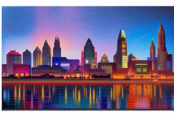 Columbus Ohio - AI Generated Artwork - NightCafe Creator