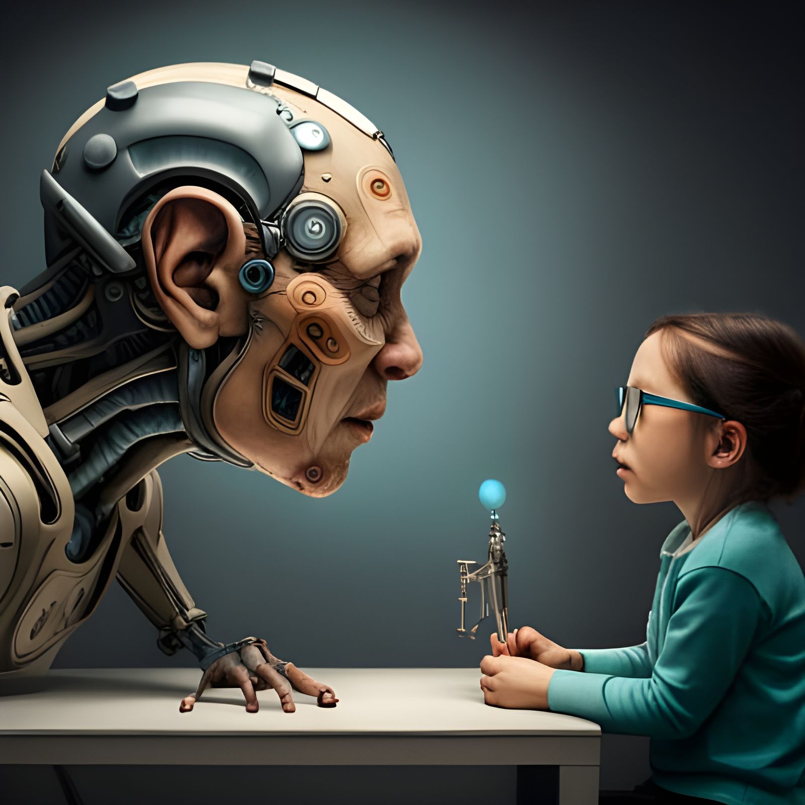 Curious - AI Generated Artwork - NightCafe Creator