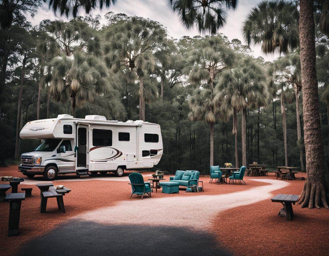 Camping in a Fancy RV at Fort Wilderness, Walt Disney World - AI ...