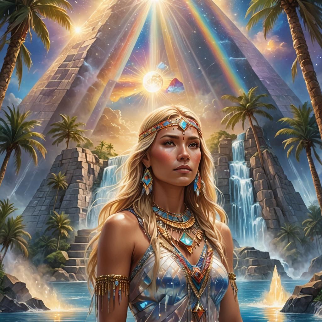 Atlantean Queen - AI Generated Artwork - NightCafe Creator