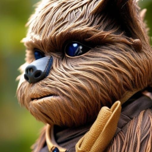 Ewok : r/Ai_StarWars_Art