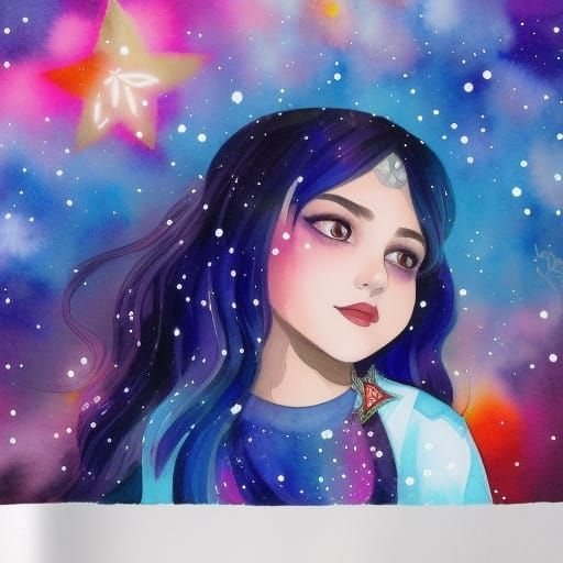 "Stardust Whispers: A Solitary Journey" - AI Generated Artwork ...