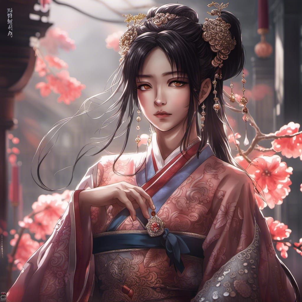 Chinese Princess - AI Generated Artwork - NightCafe Creator