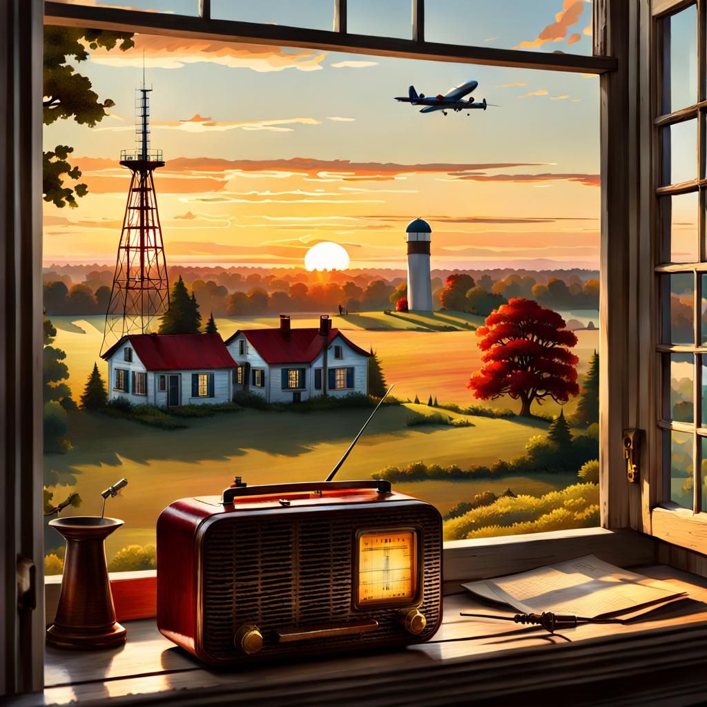 Window With a View - AI Generated Artwork - NightCafe Creator