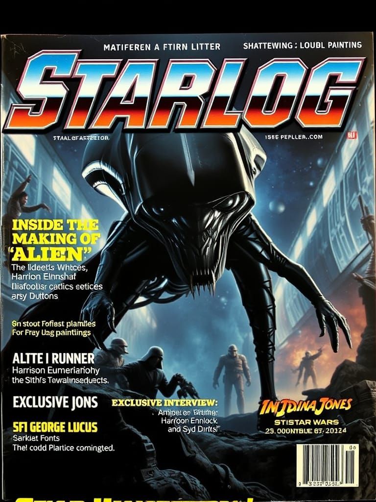 Issue of Starlog Magazine from the 80s