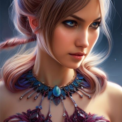 Tiger to Girl Conversion 1 - AI Generated Artwork - NightCafe Creator