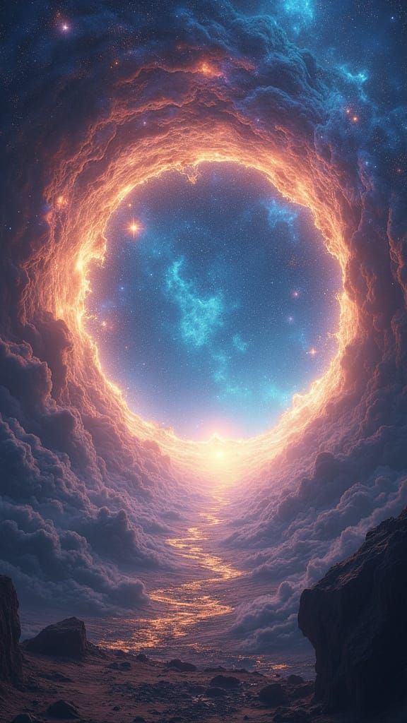 Portal to the multiverse - Cosmic Gateway to Infinite Reali...