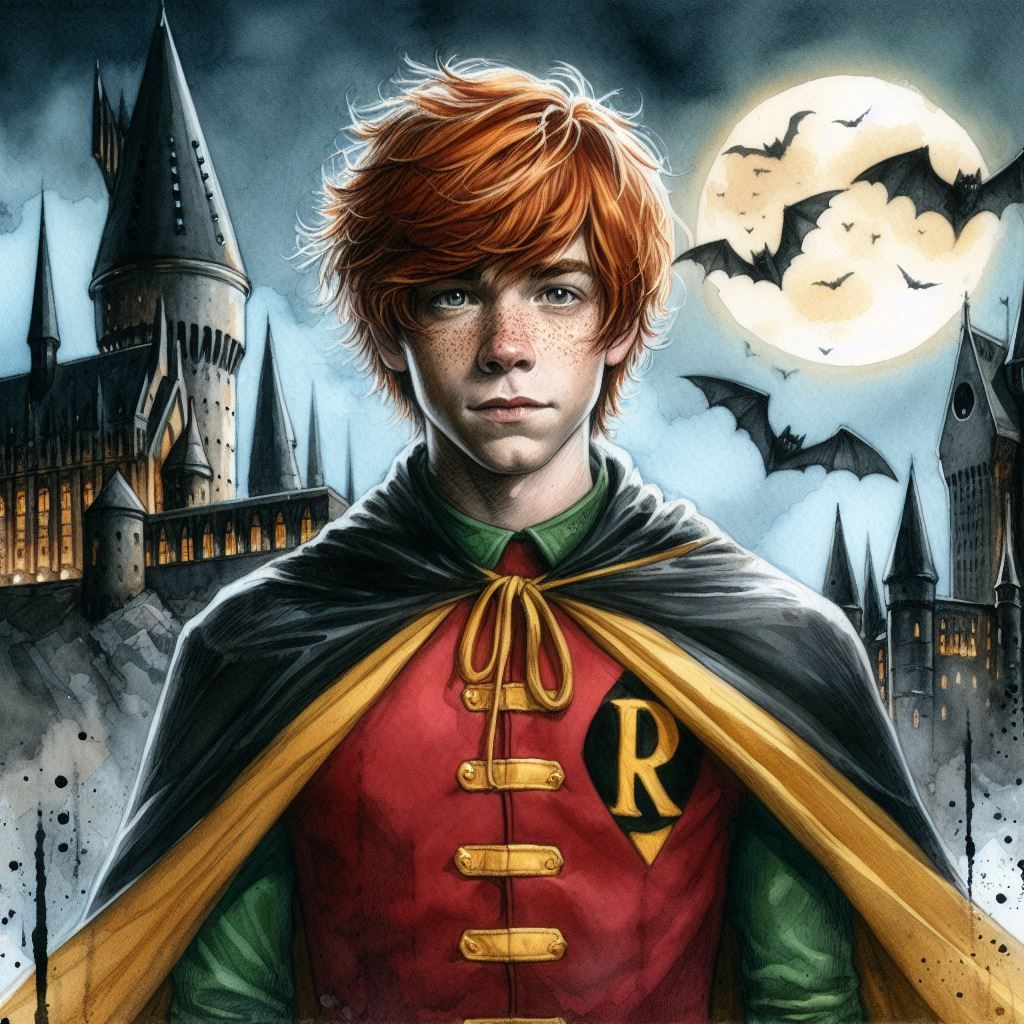 Ron Weasley as Robin - AI Generated Artwork - NightCafe Creator