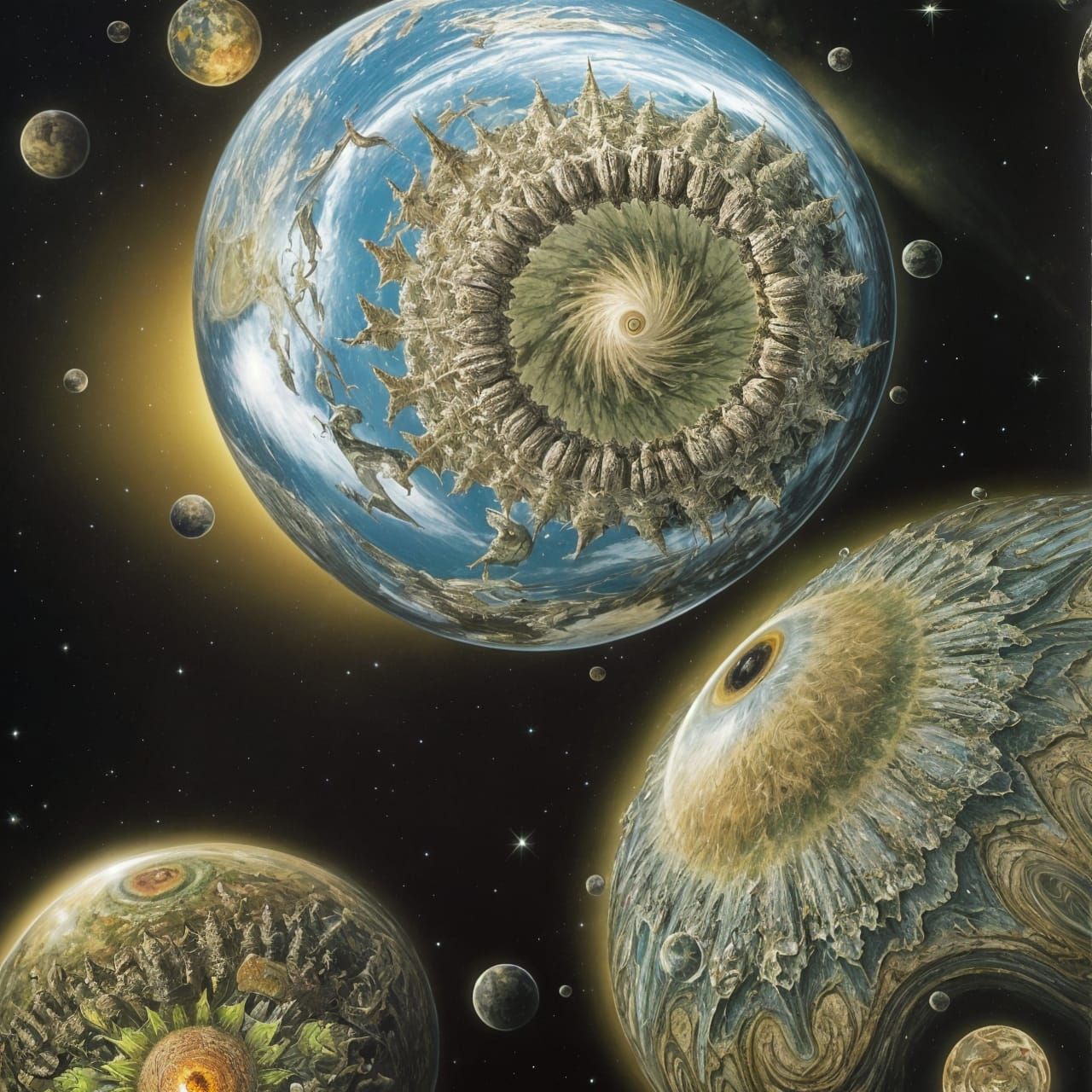 Planet Sized Organs - AI Generated Artwork - NightCafe Creator