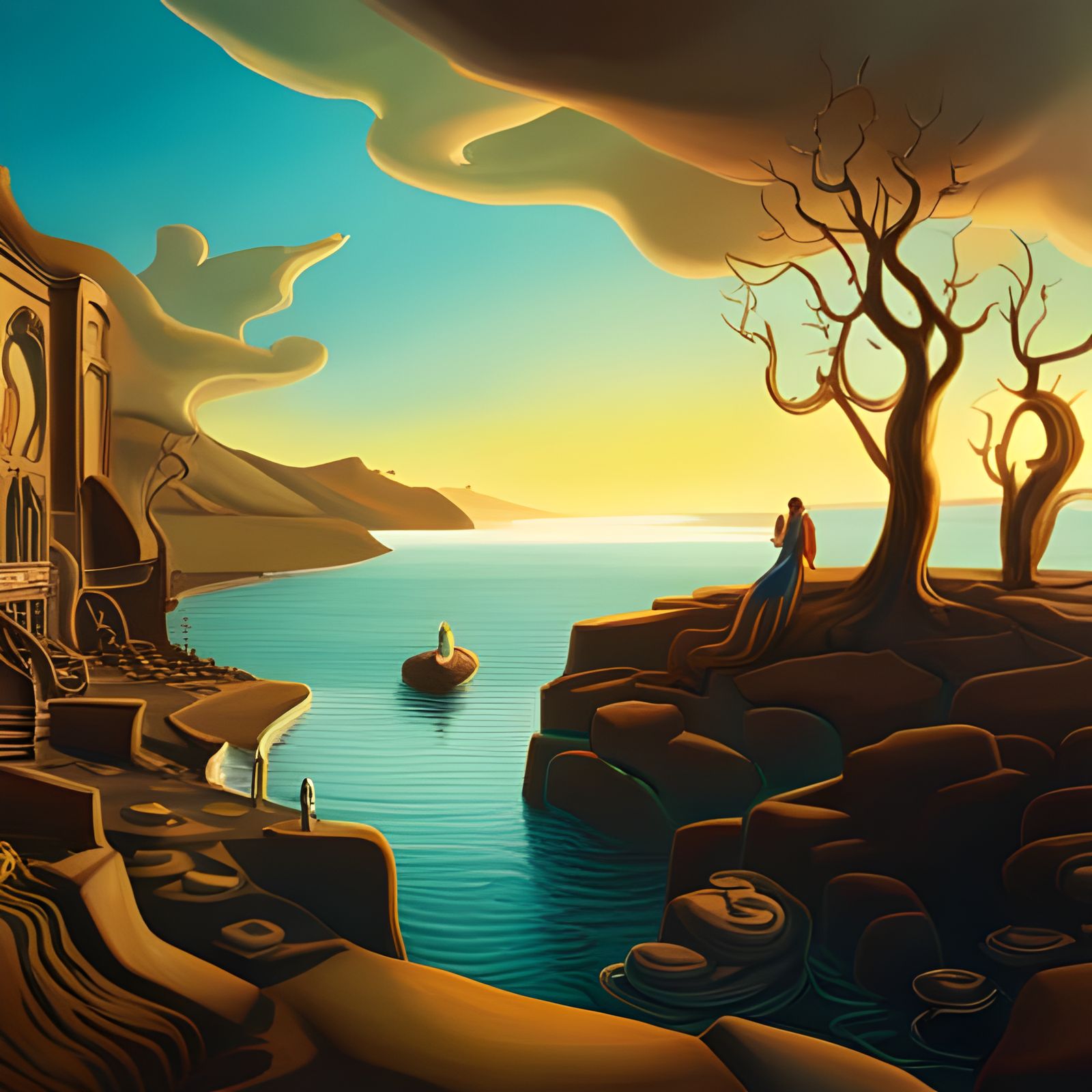 A world without an end or beginning * - AI Generated Artwork ...