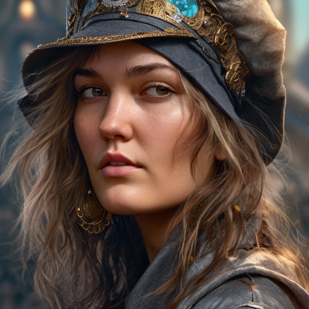 head and shoulders concept art portrait, 8k resolution concept art ...