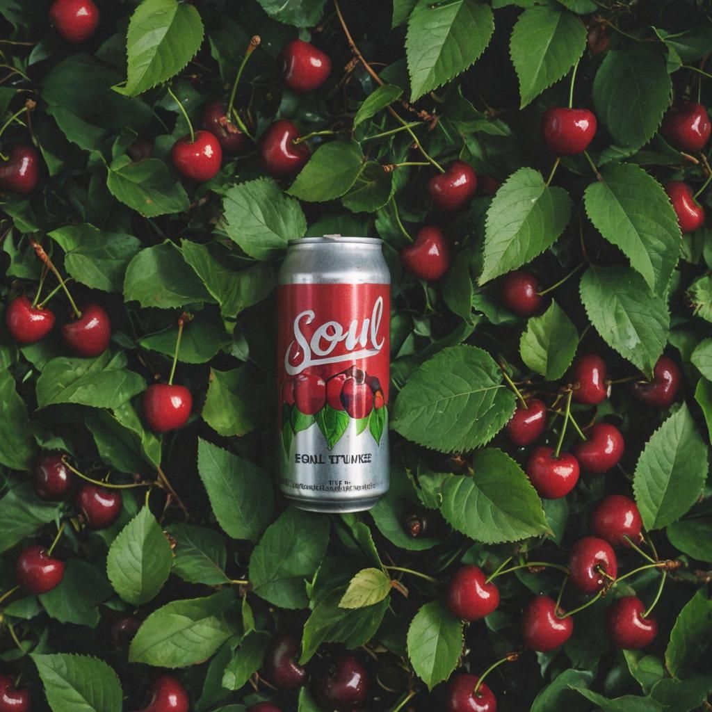 SOUL cherry soda - AI Generated Artwork - NightCafe Creator