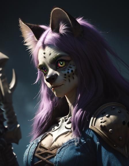 Dark Warlord Scuzzy - AI Generated Artwork - NightCafe Creator