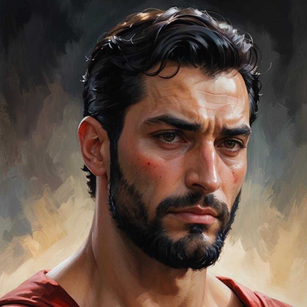 Sad Superman - AI Generated Artwork - NightCafe Creator