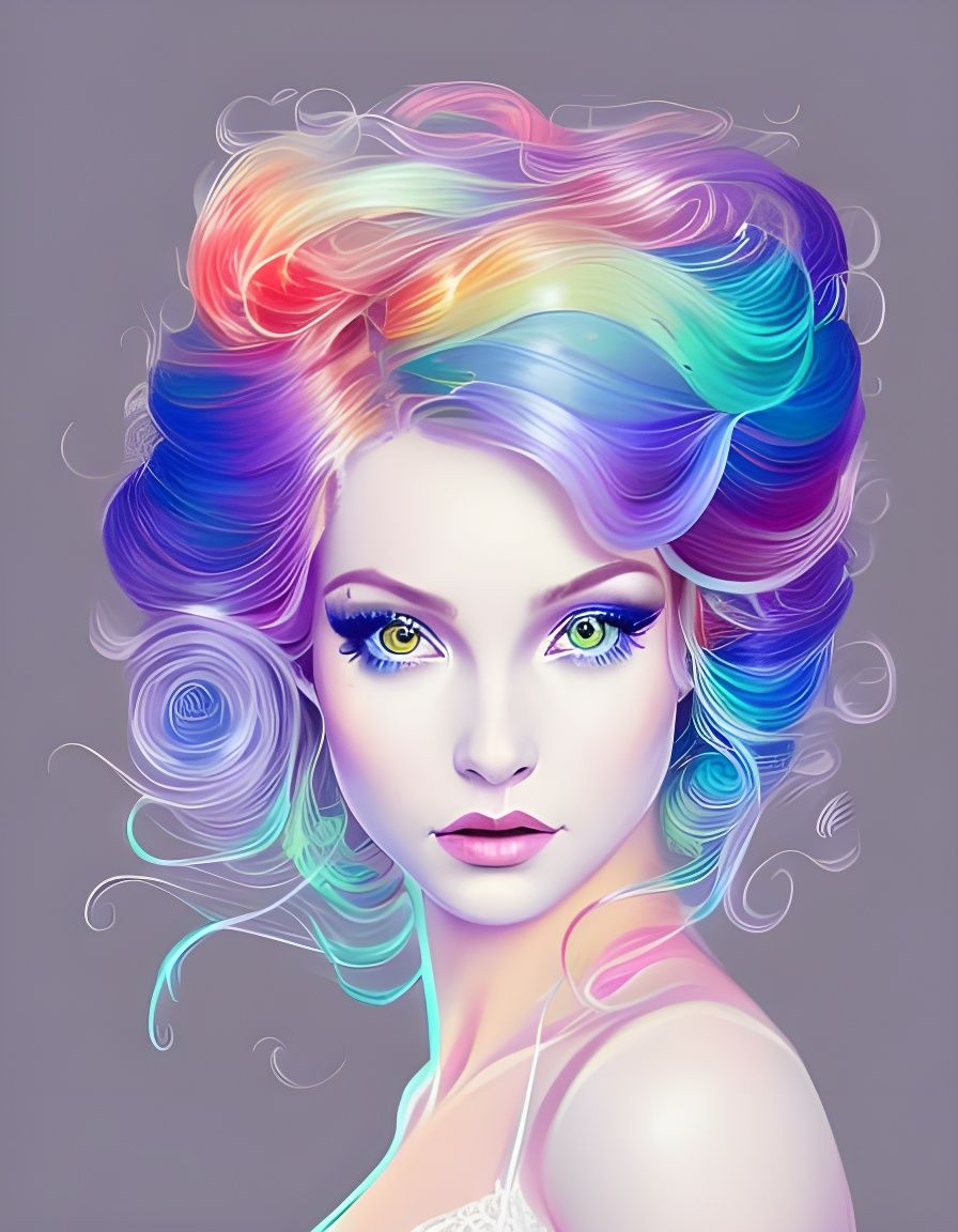 Colour burst - AI Generated Artwork - NightCafe Creator