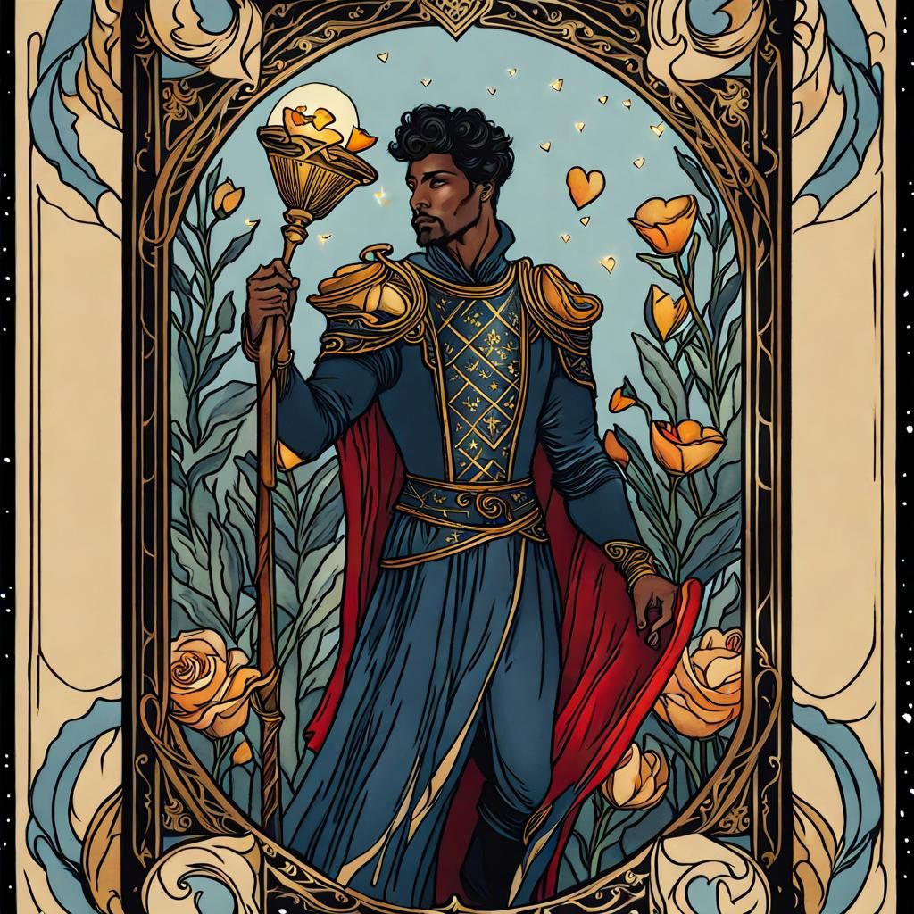 ((The Lover:1.3) (male) (tarot Card:)) by Grace Duong - AI Generated ...