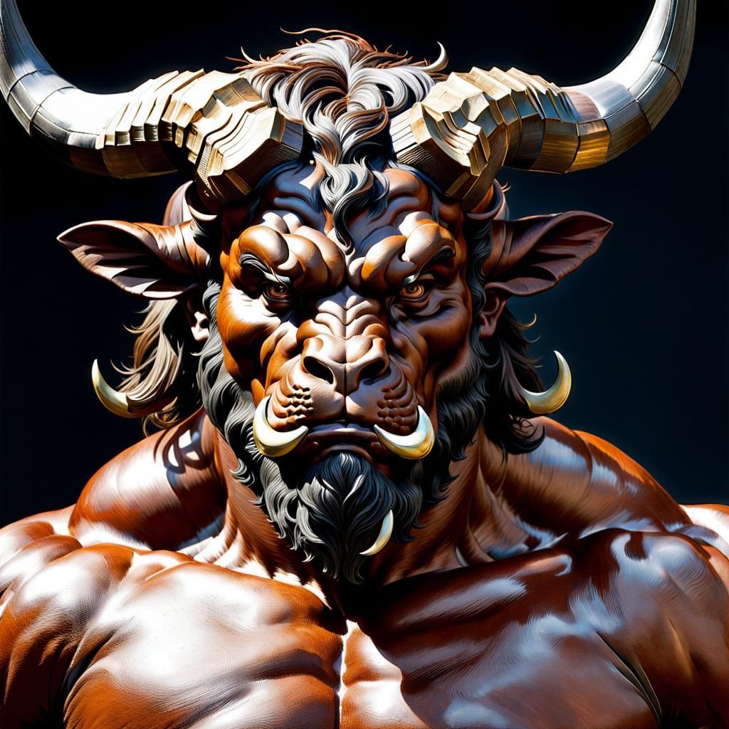 Minotaur - AI Generated Artwork - NightCafe Creator