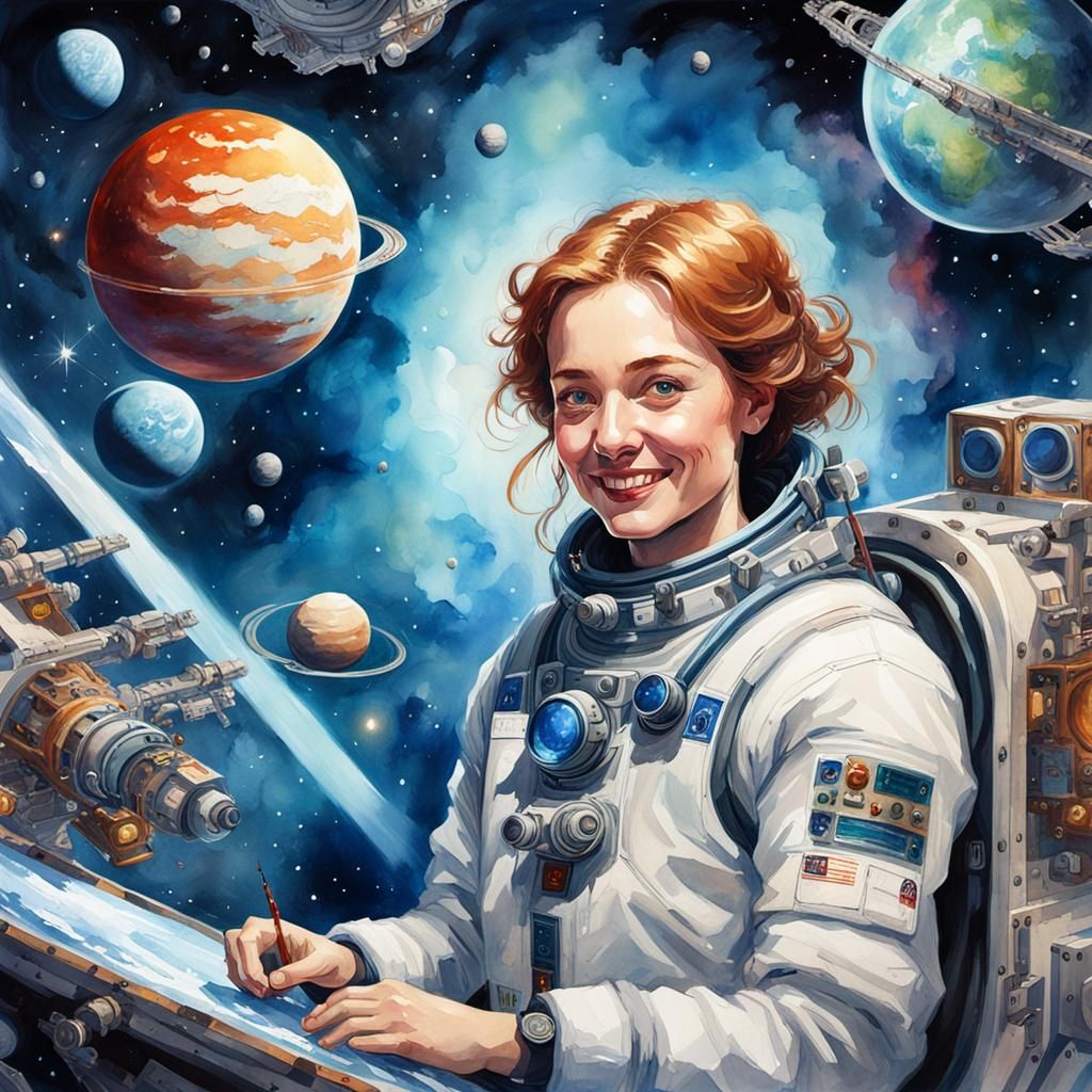 Space science - AI Generated Artwork - NightCafe Creator