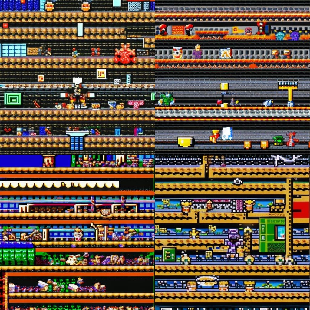 Nes game 1 - AI Generated Artwork - NightCafe Creator