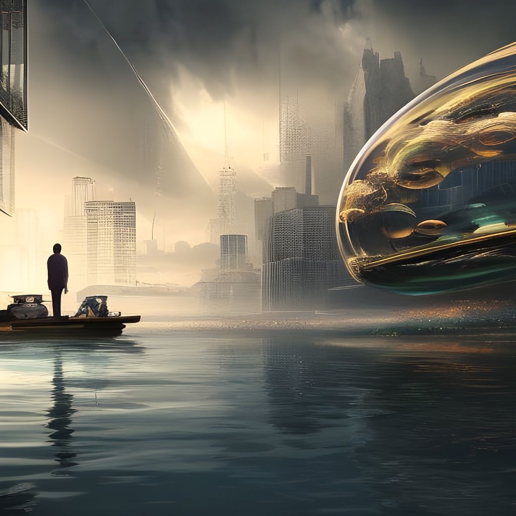 Alien City - AI Generated Artwork - NightCafe Creator