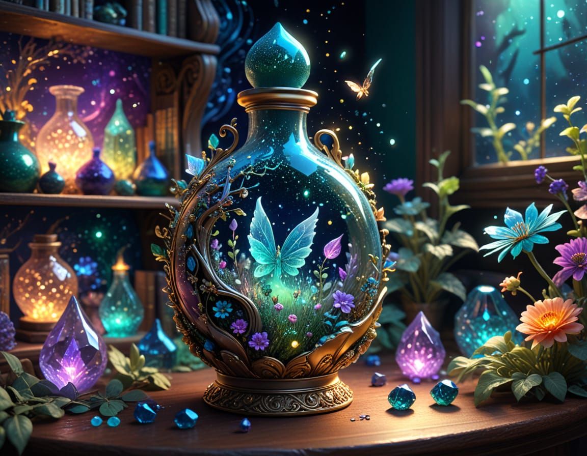 Magic of Flight Potion - Magic of Flight Potion