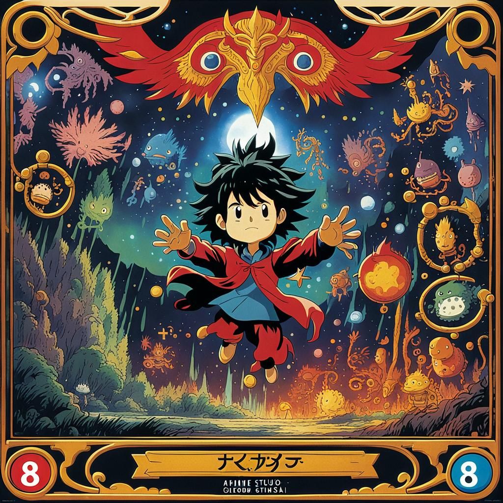Chibi man, black hair, magic creator expert - AI Generated Artwork ...