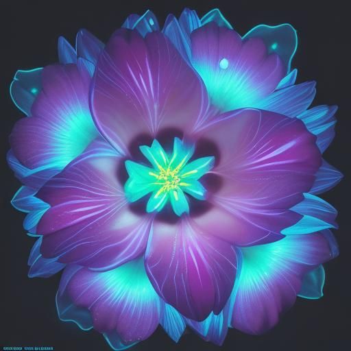 Escape the ordinary: sparkling: neon: fluorescent: bioluminescent ...