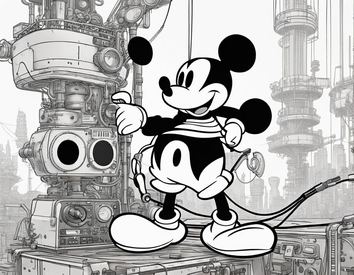 Mickey Mouse - AI Generated Artwork - NightCafe Creator