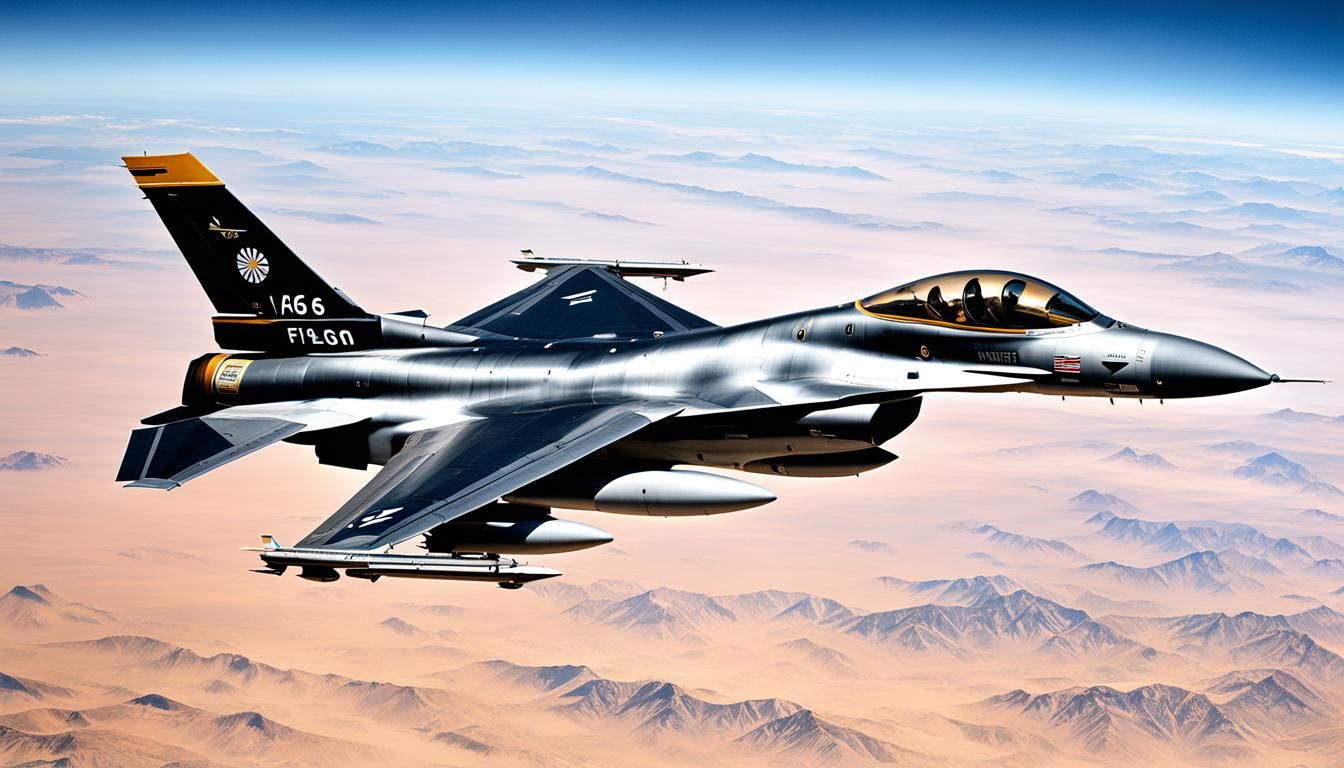 F-16 Falcon Fighting Jet - AI Generated Artwork - NightCafe Creator