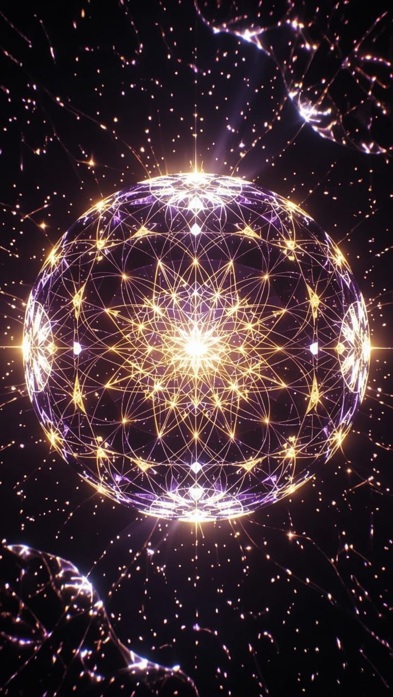 A Dyson Sphere structure. High definition, perfect image. a masterpiece ...