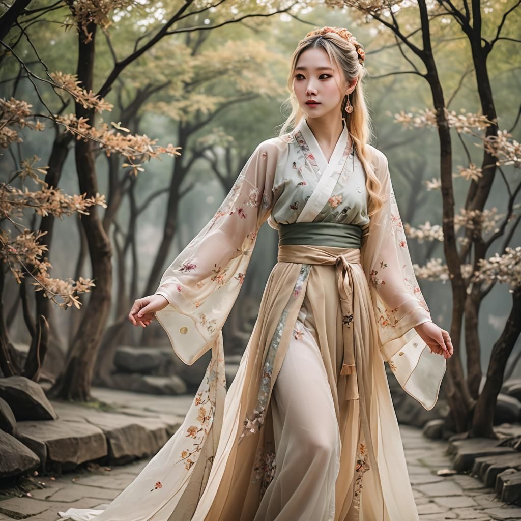Hanfu collection - AI Generated Artwork - NightCafe Creator