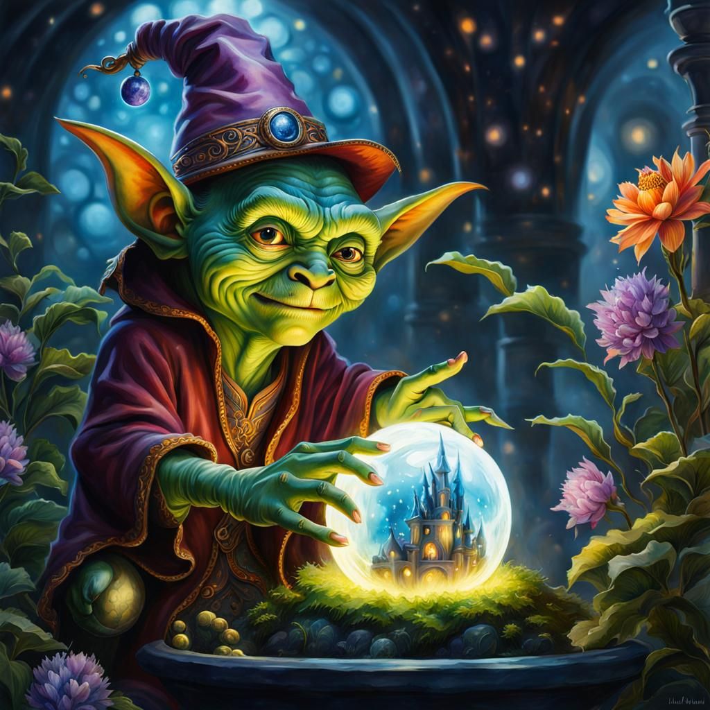 Magical goblin sorcerer - AI Generated Artwork - NightCafe Creator