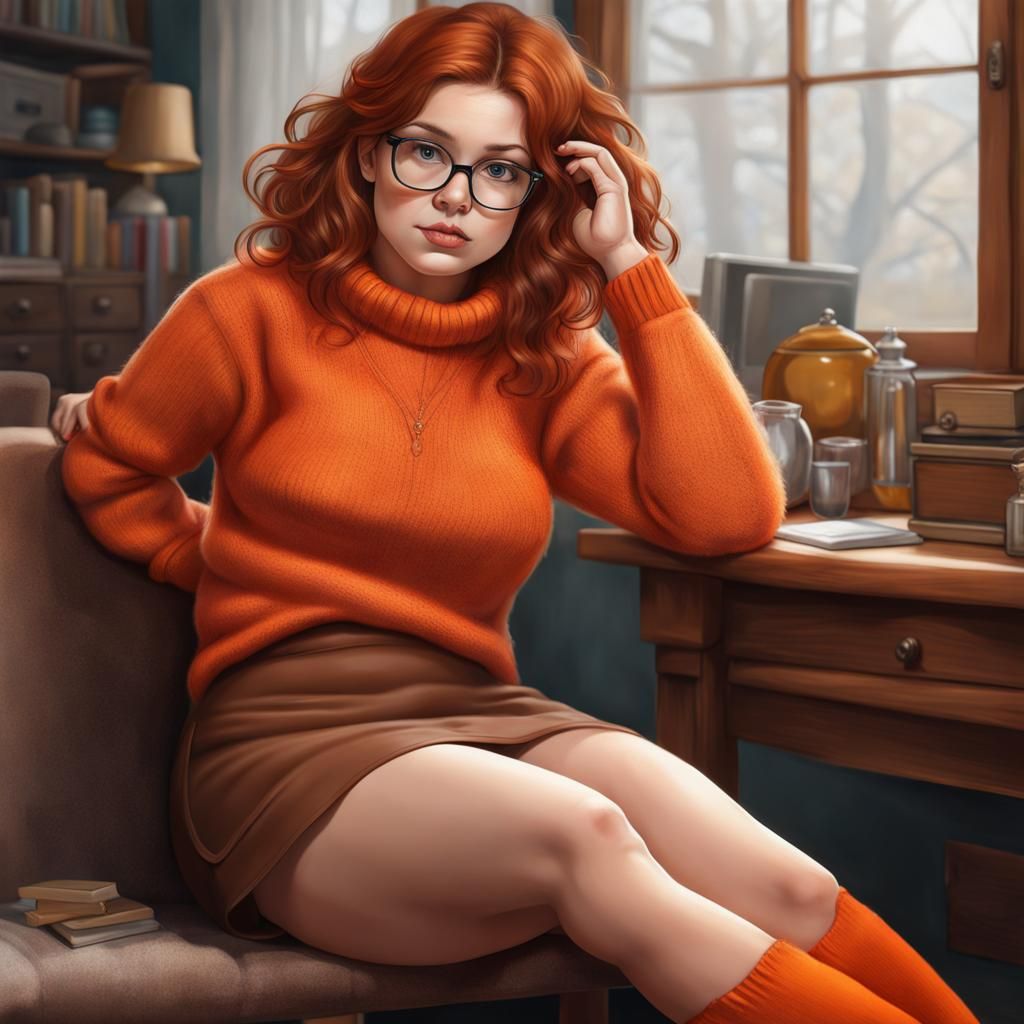 Realistic Velma - AI Generated Artwork - NightCafe Creator