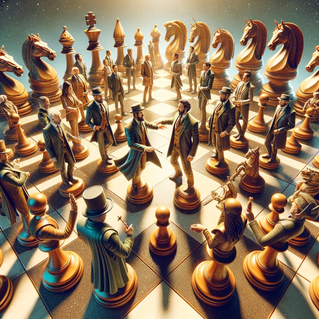 Chess - AI Generated Artwork - NightCafe Creator
