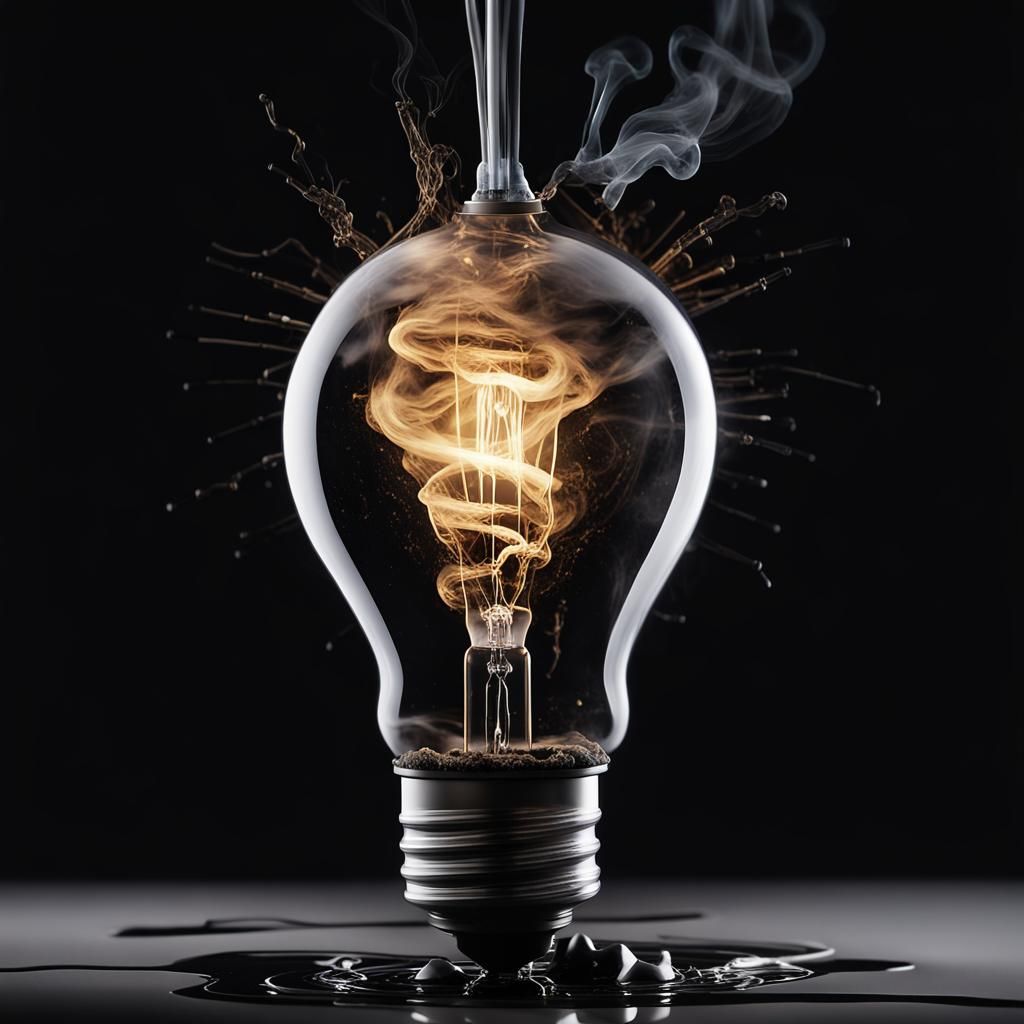 Electricity - AI Generated Artwork - NightCafe Creator