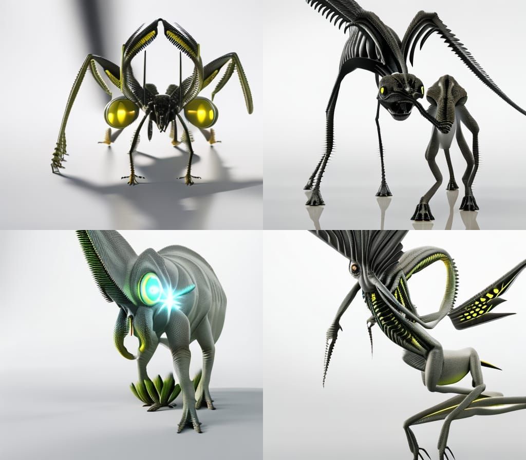 kaiju concept generation - AI Generated Artwork - NightCafe Creator