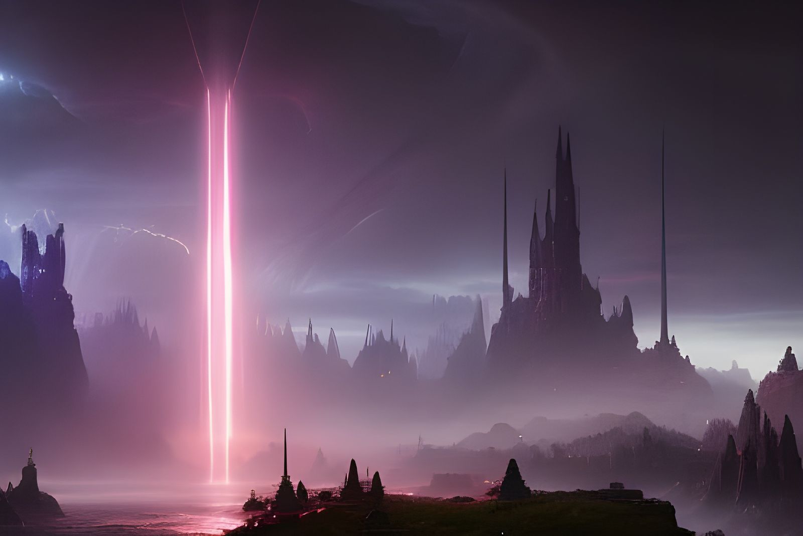 Storm gate - AI Generated Artwork - NightCafe Creator