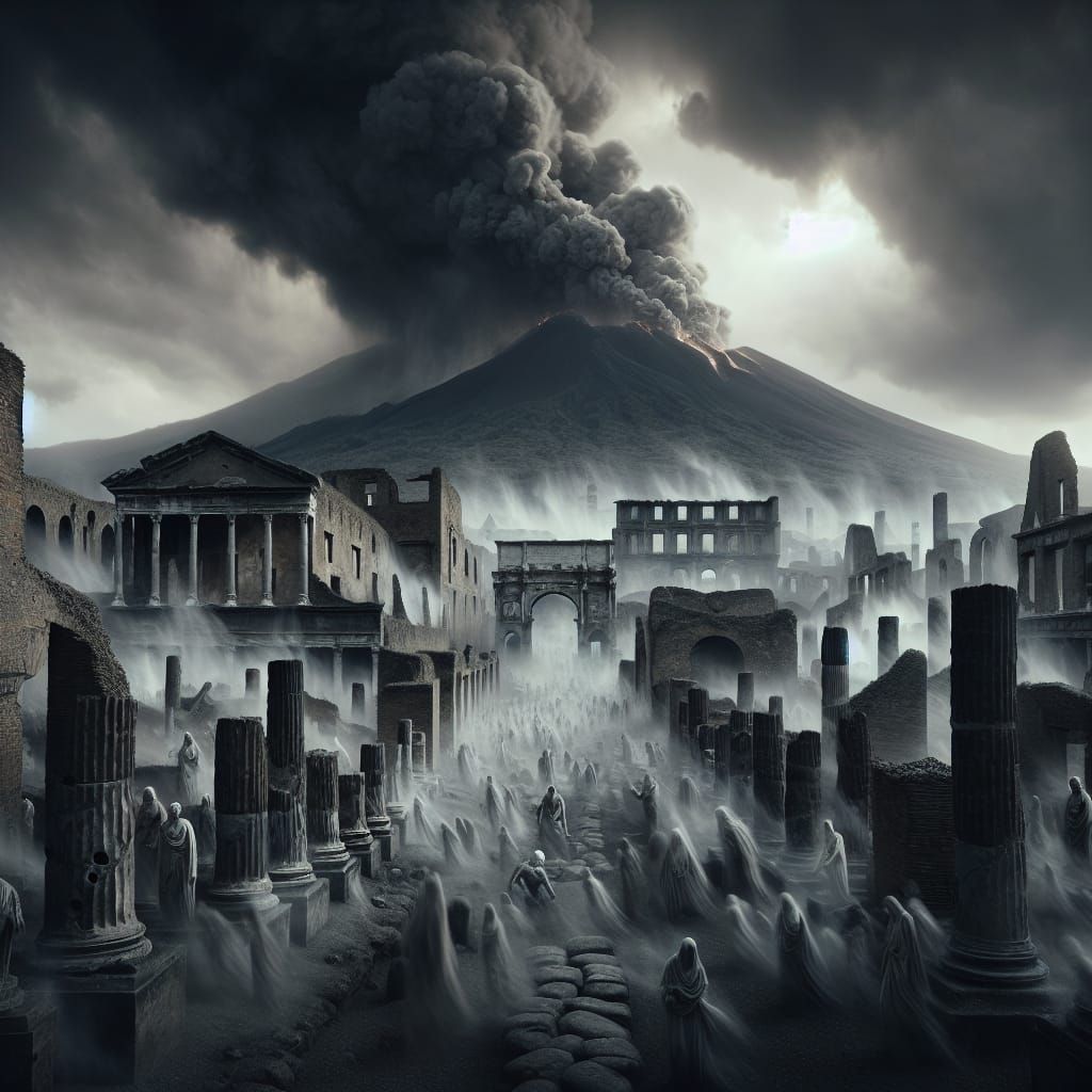 Memories of Pompeii - AI Generated Artwork - NightCafe Creator